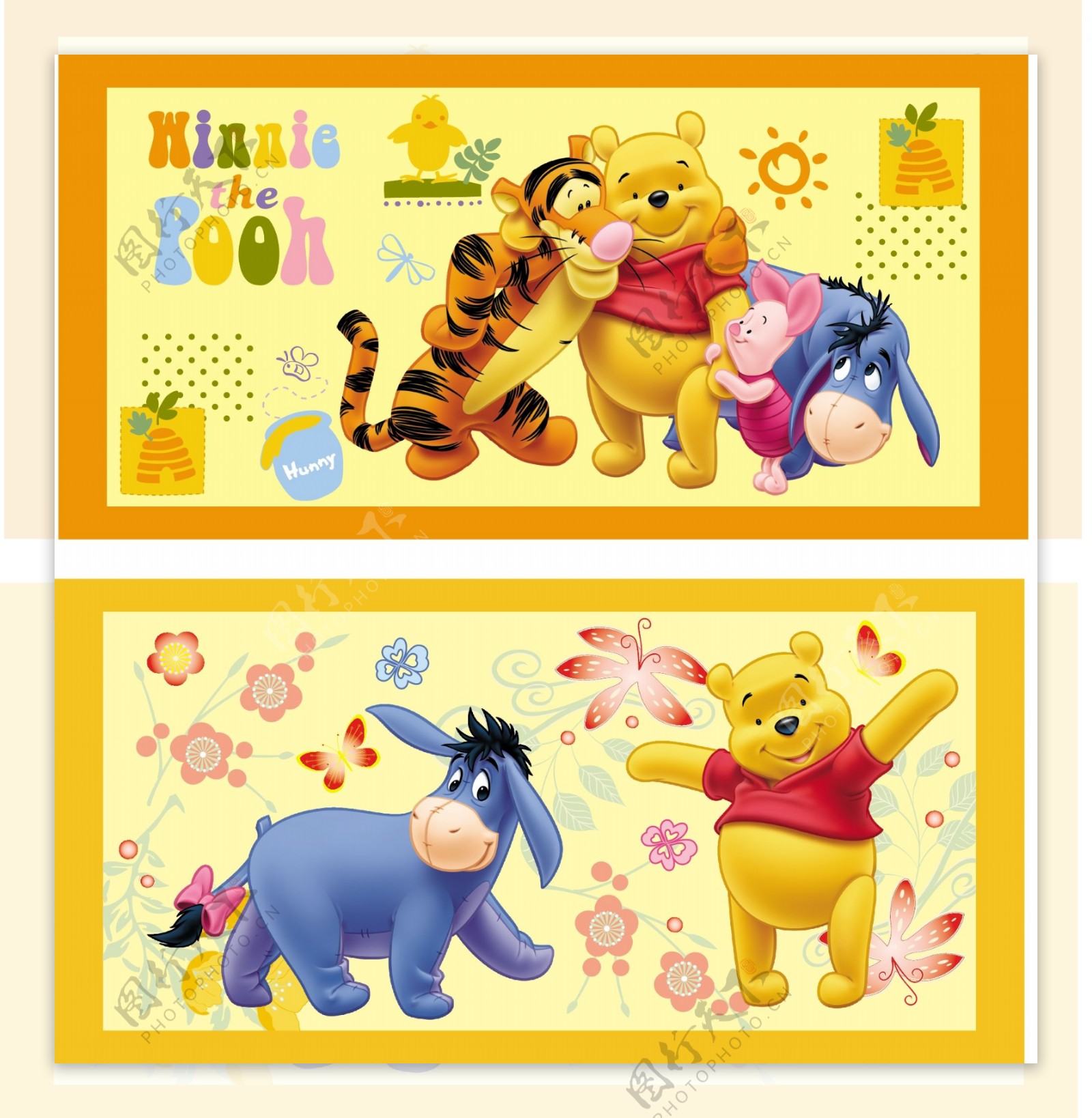 disney维尼熊跳跳虎小维尼熊图片素材-编号02785412-图行天下