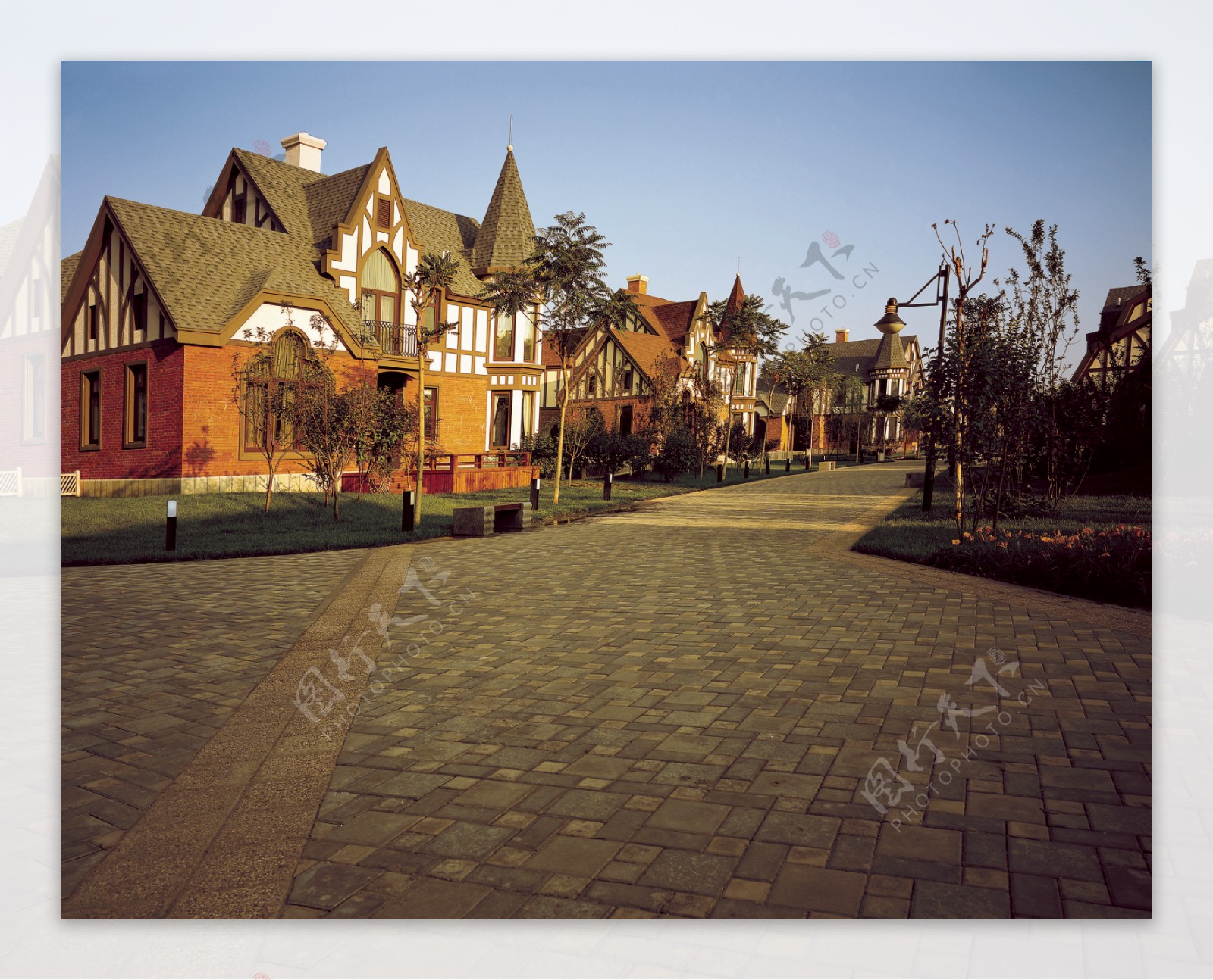 欧式别墅图片素材-编号03920242-图行天下