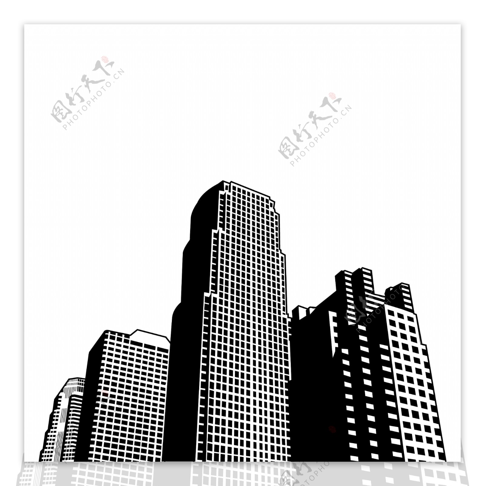 矢量矢量风景建筑城市高楼建筑矢量图eps图片素材-编号04929552-图行天下