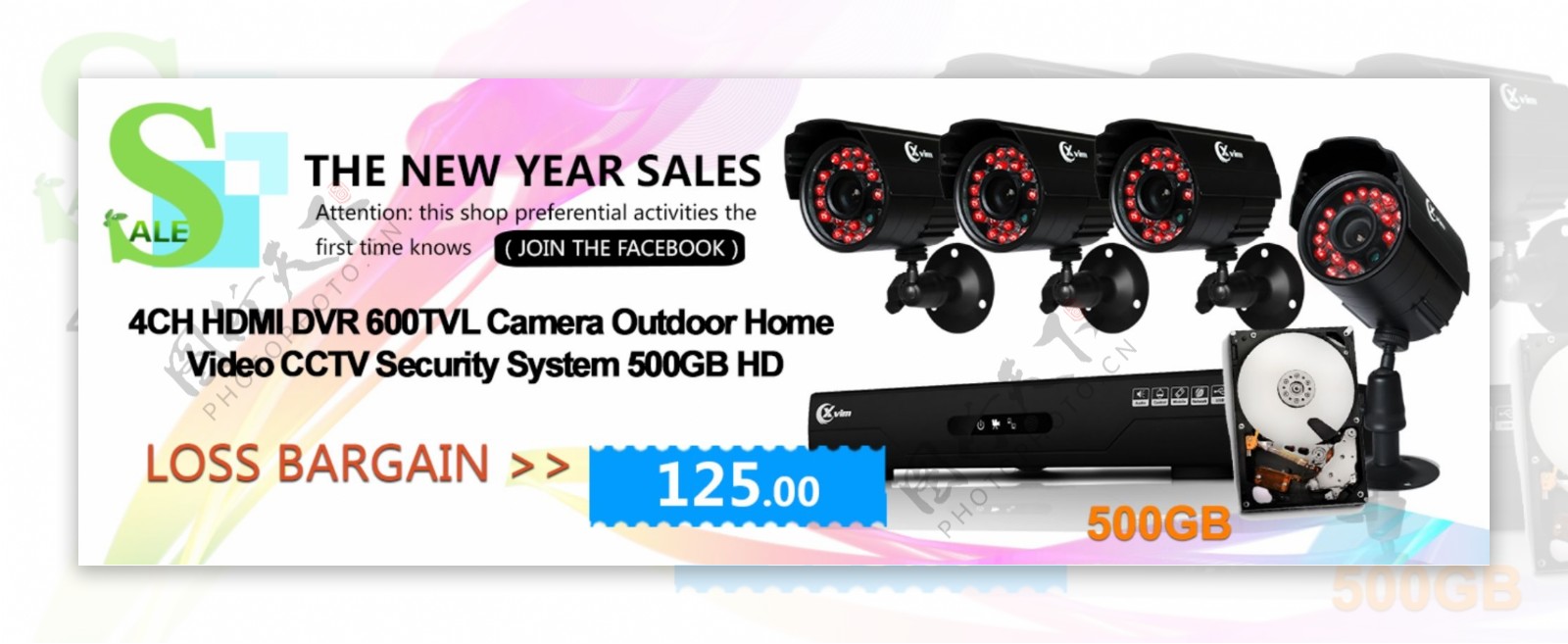 XVIM安防监控宣传系列海报图片素材-编号05094152-图行天下