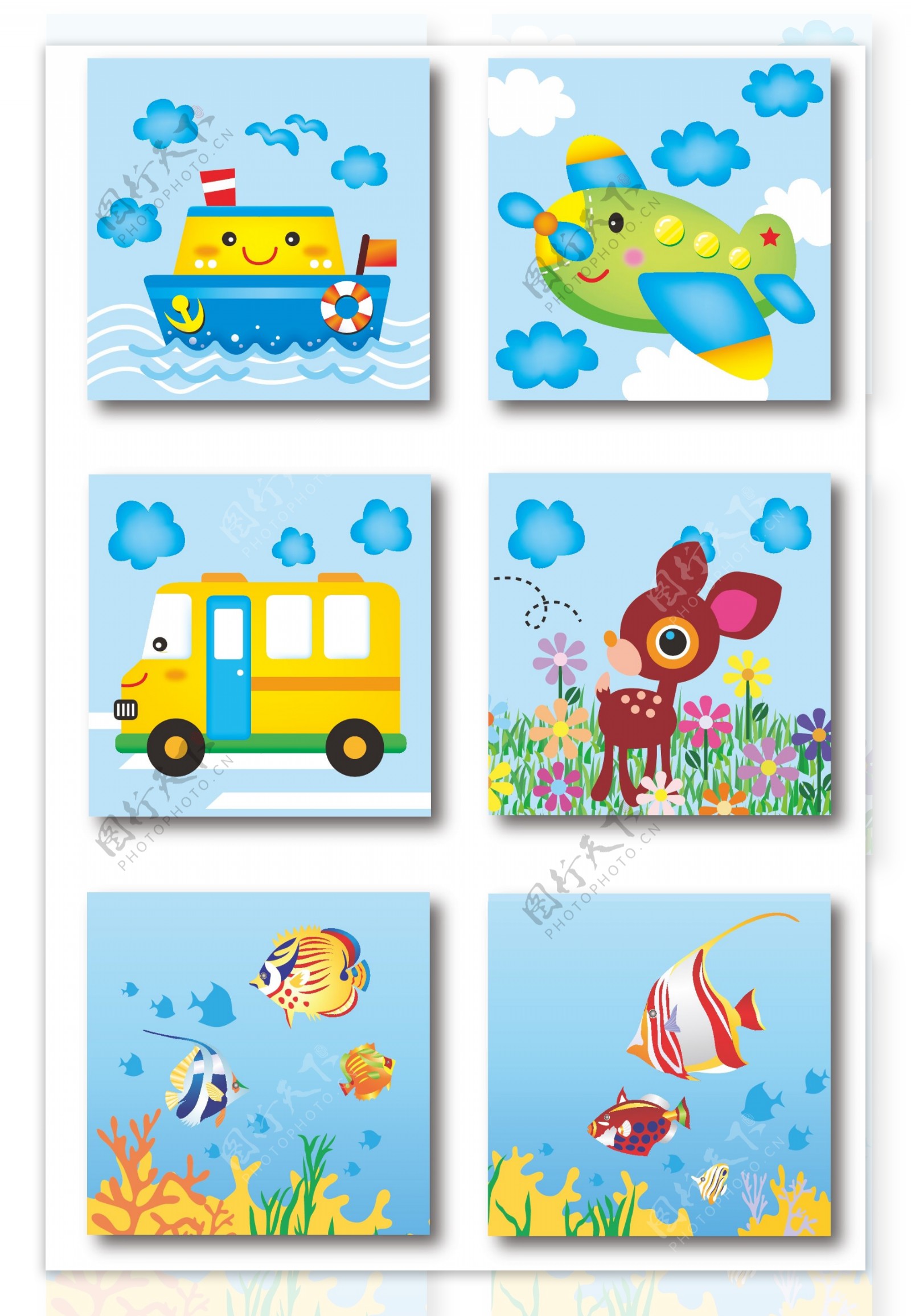 可爱小卡通图片素材-编号05181152-图行天下