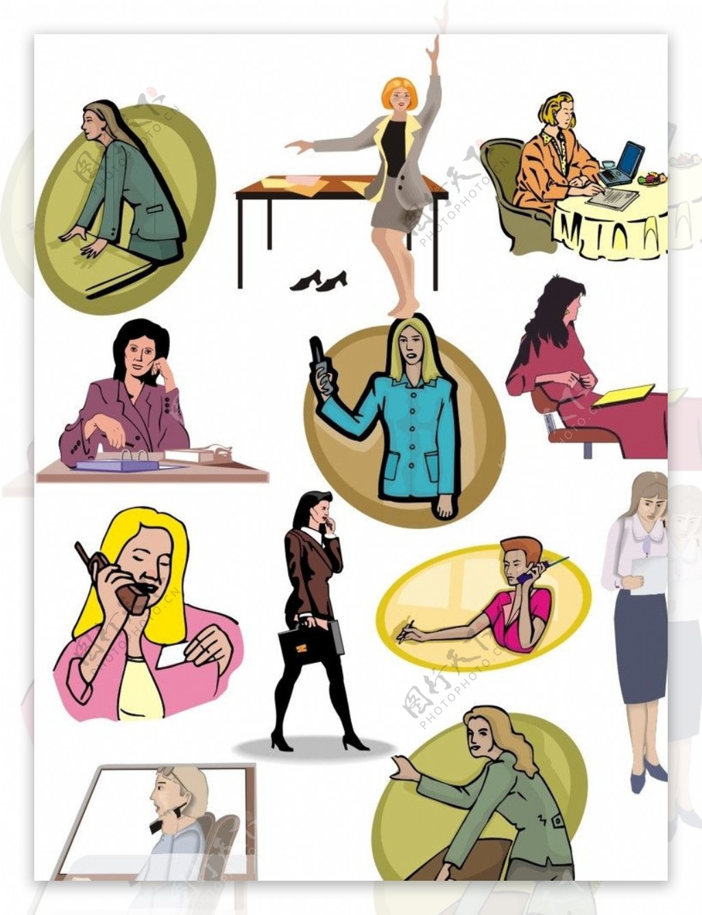 人物漫画图片素材-编号08535932-图行天下