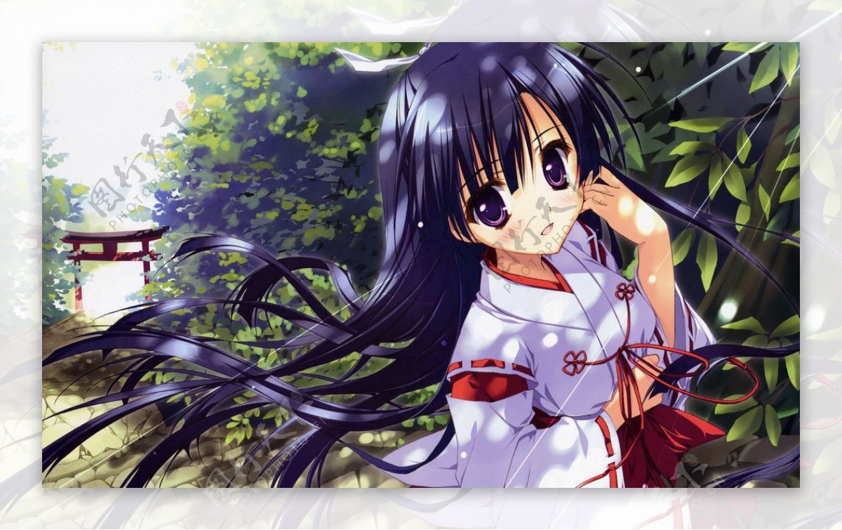 美少女漫画图片素材-编号09163092-图行天下