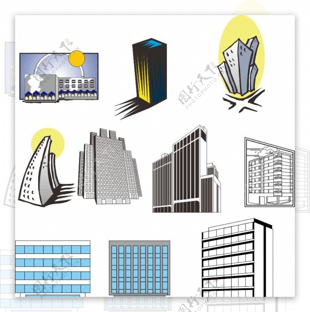 建筑素材图片素材-编号09670852-图行天下