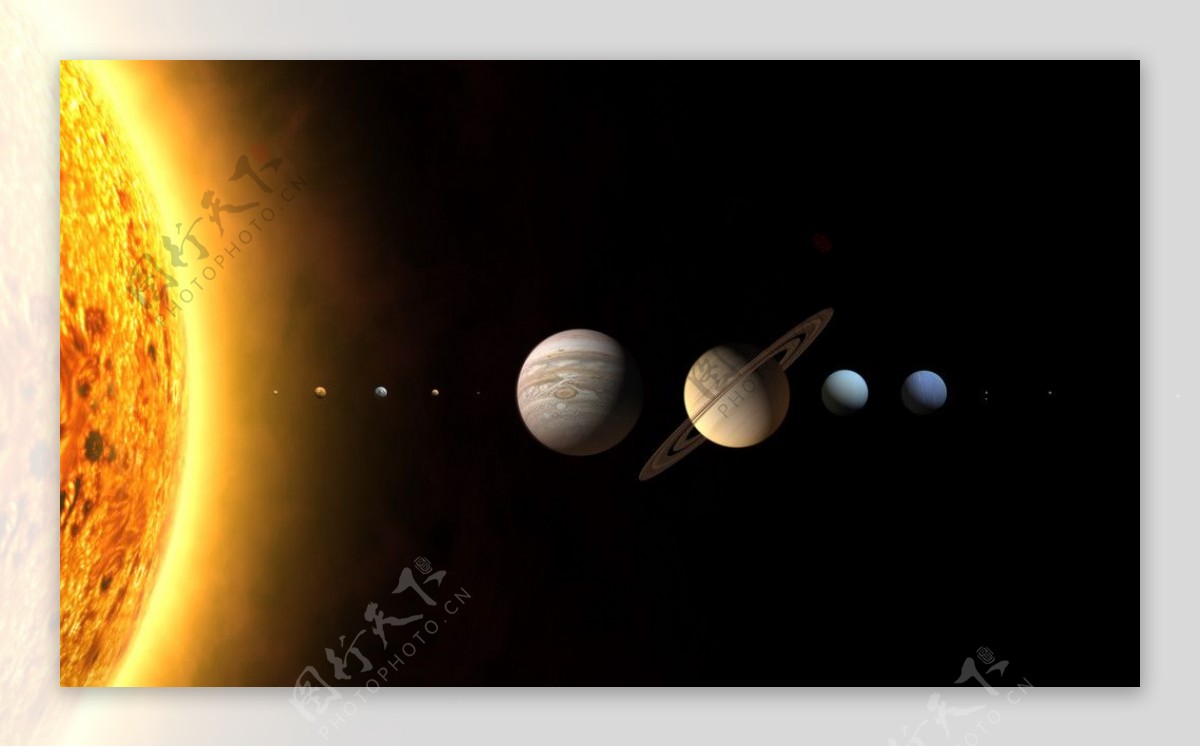 太阳系行星图片素材-编号09708092-图行天下