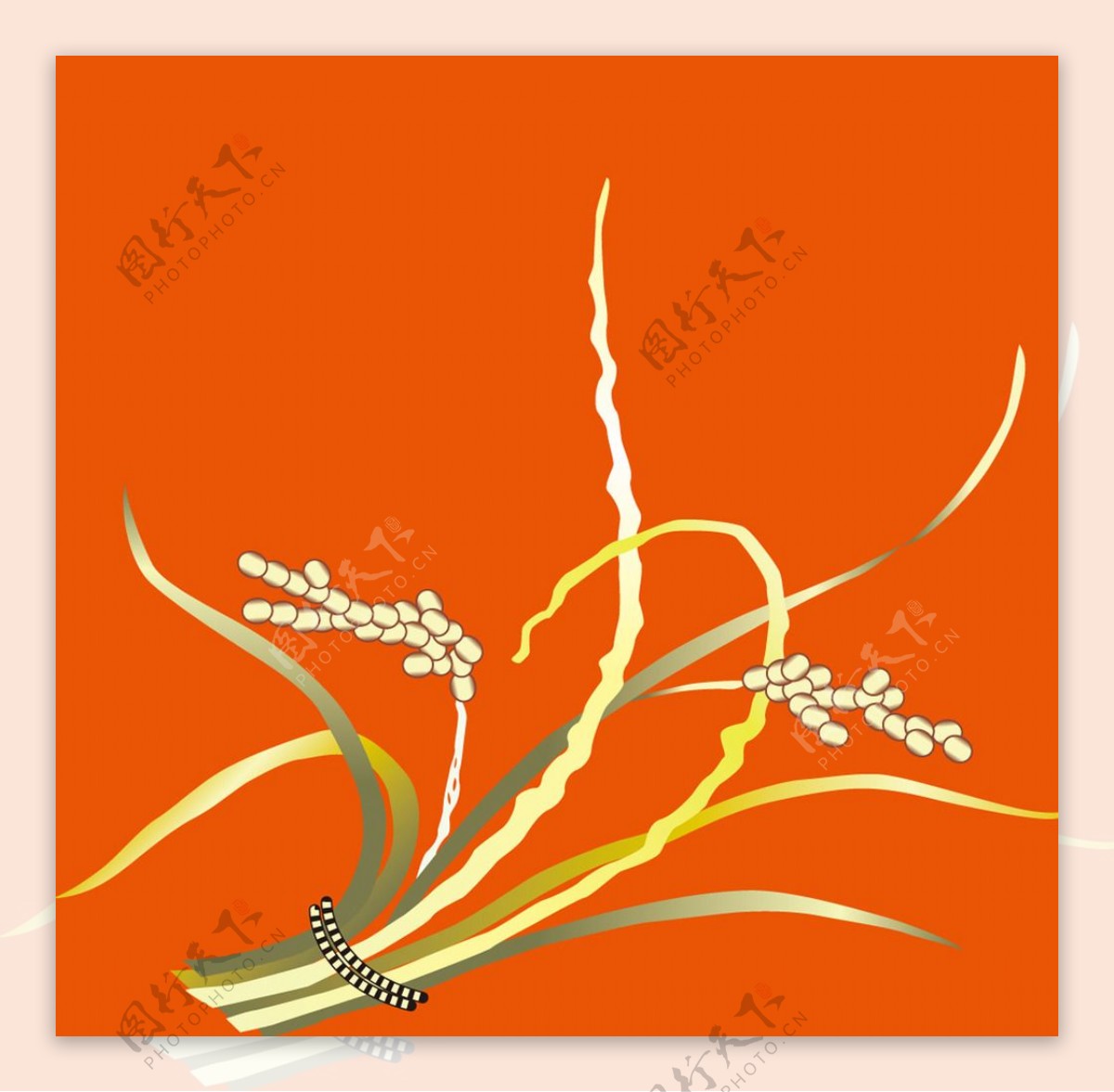 稻子图案设计图片素材-编号10751702-图行天下