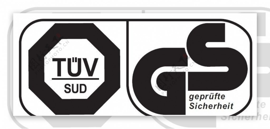 GS标志TUV标志图片素材-编号11525982-图行天下