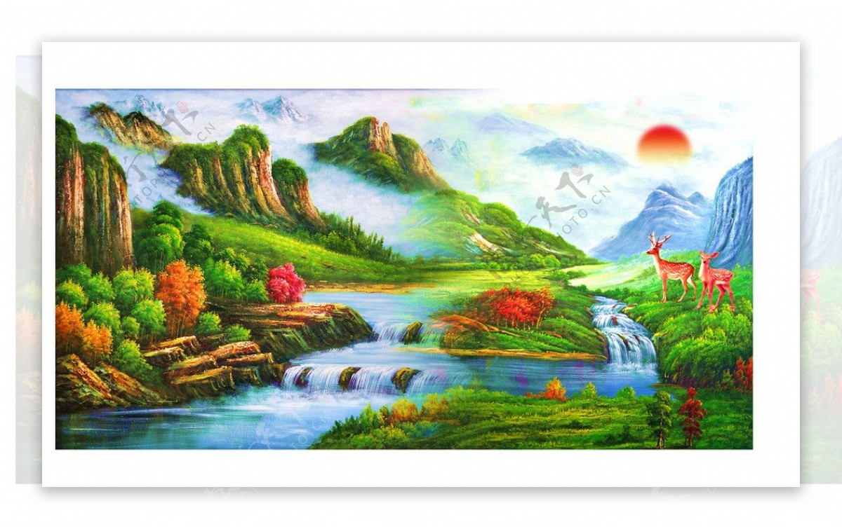 风景油画图片素材-编号11547842-图行天下