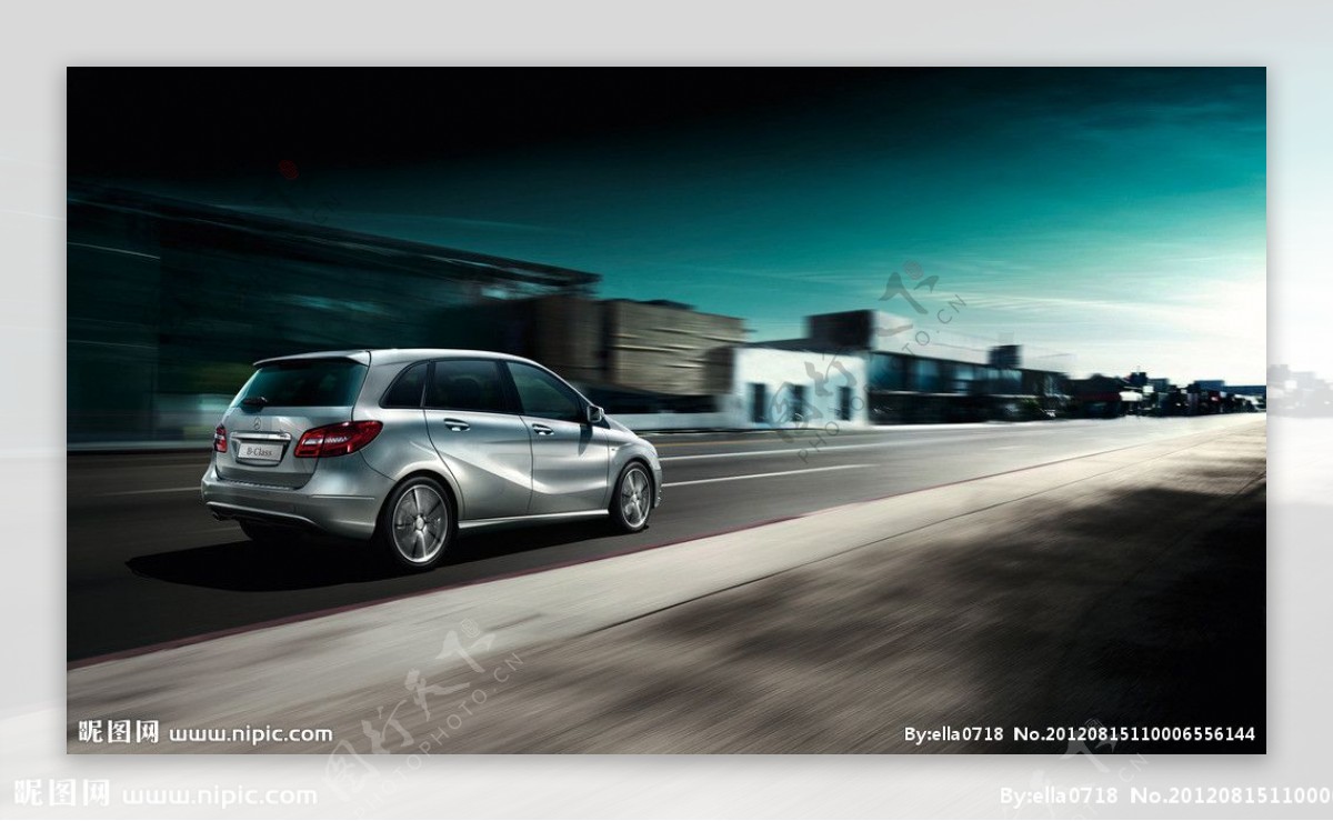 奔驰B200图片素材-编号12084352-图行天下