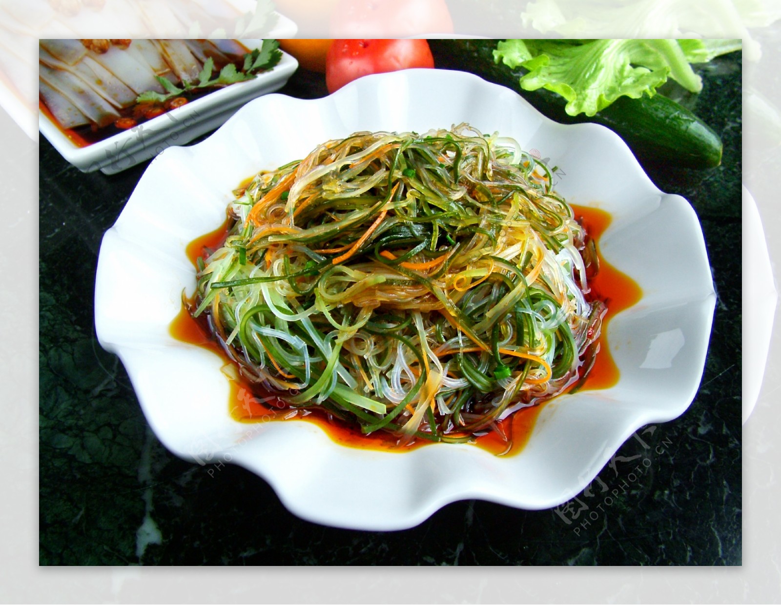 凉拌三丝图片素材-编号22816802-图行天下