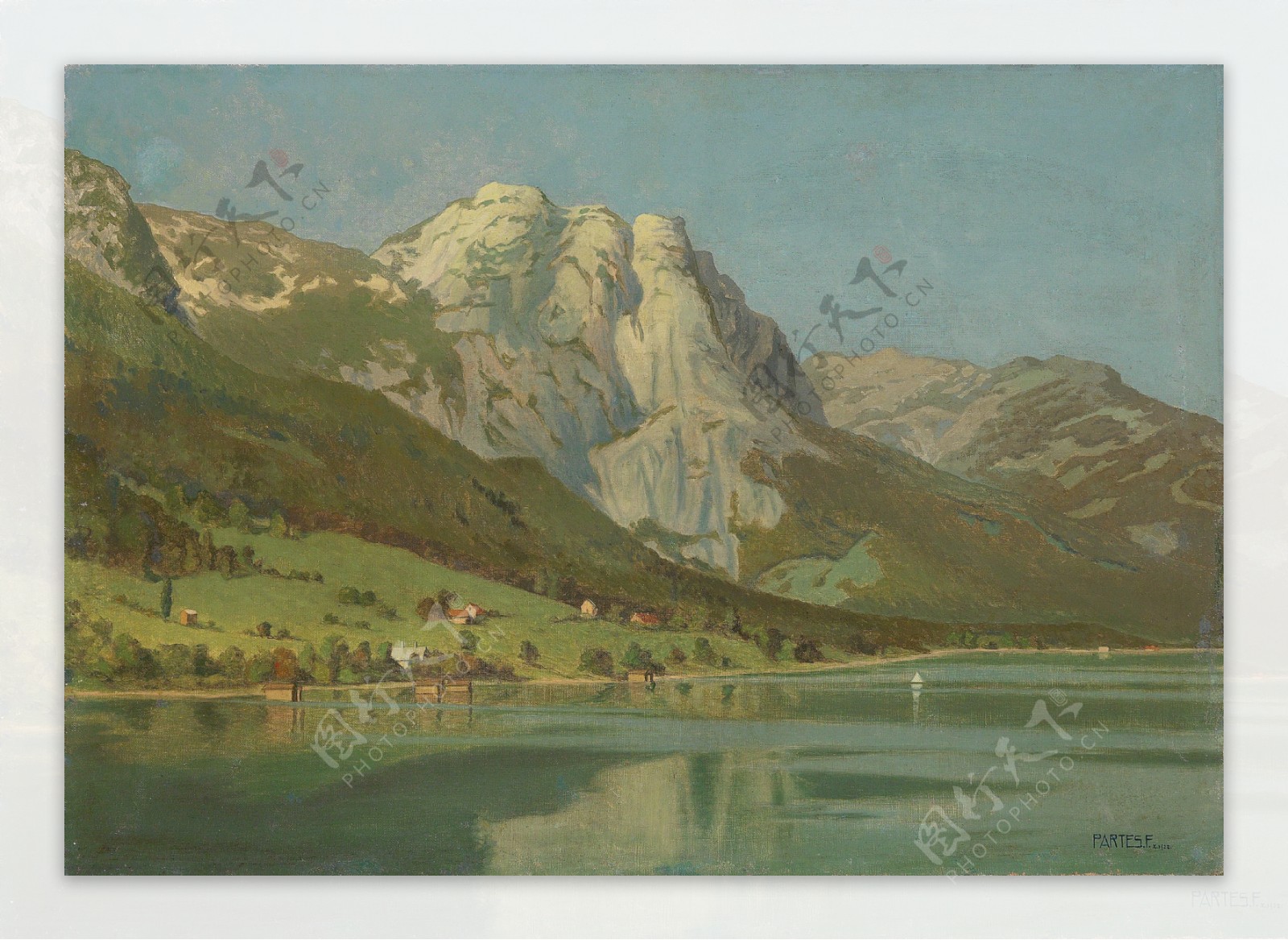 欧洲风景油画图片素材-编号22844992-图行天下