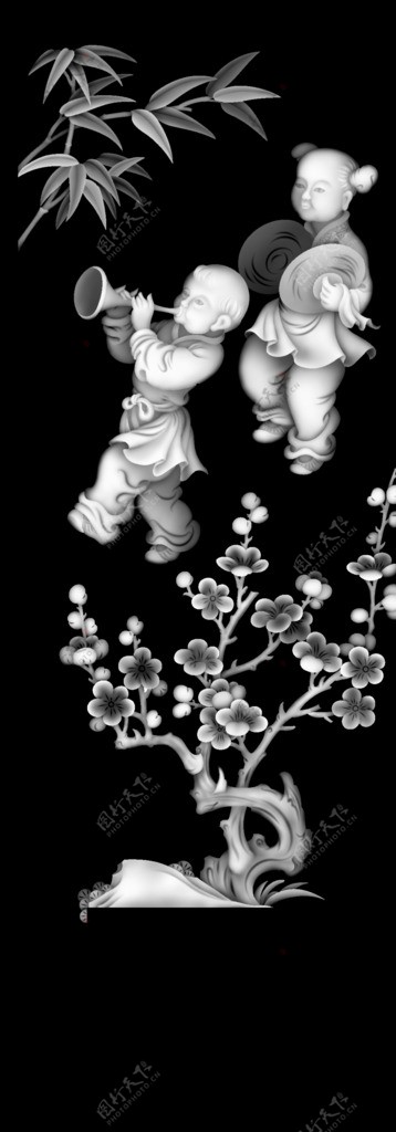 吹唢呐图片素材-编号22978552-图行天下