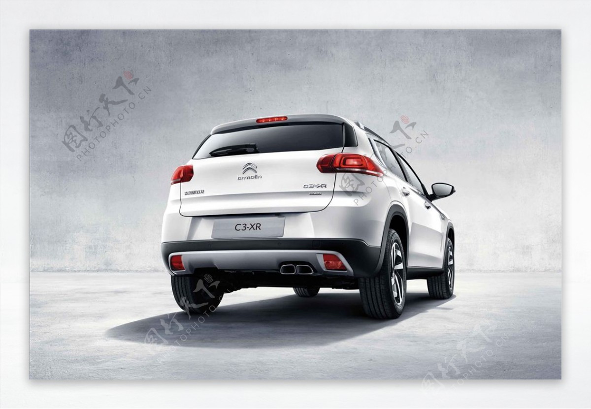 C3XR车型褪底大图车尾图片素材-编号23473352-图行天下