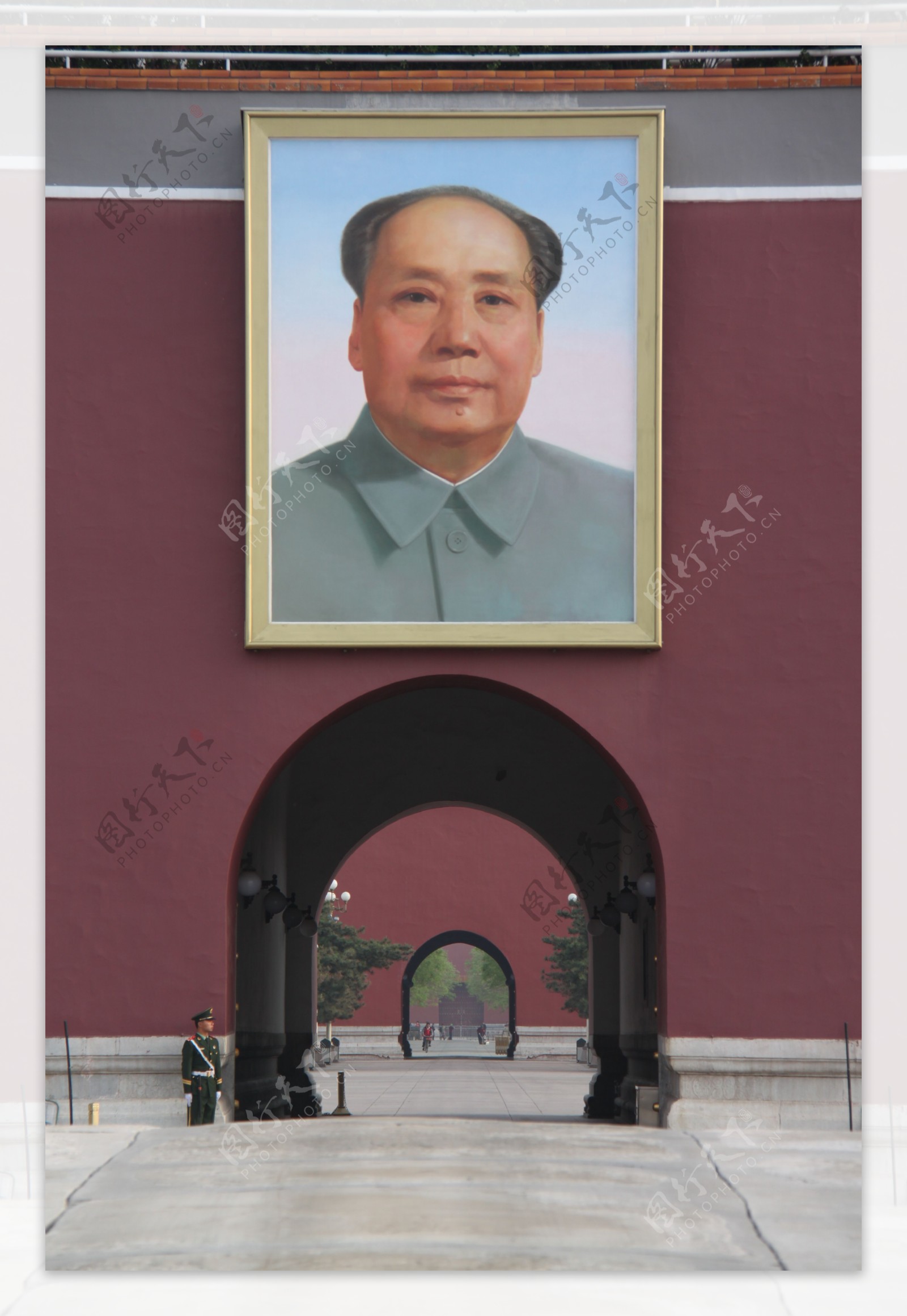 天安门毛像图片素材-编号23905852-图行天下