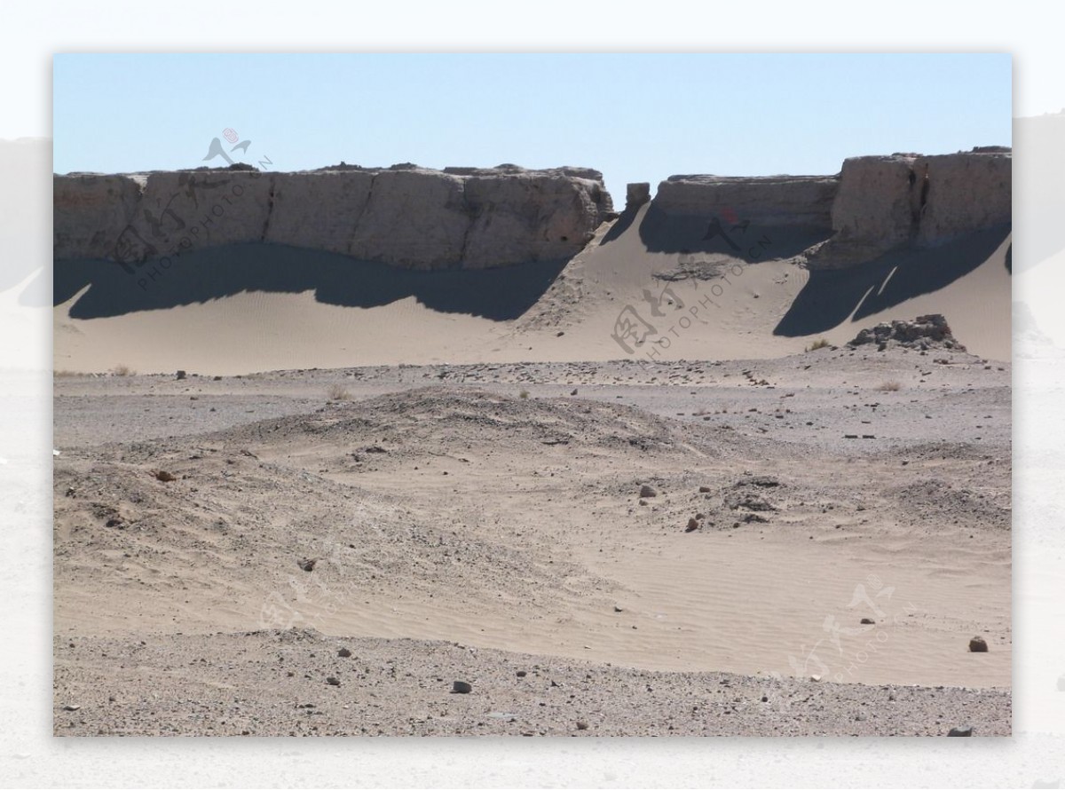 戈壁滩风光图片素材-编号24076302-图行天下