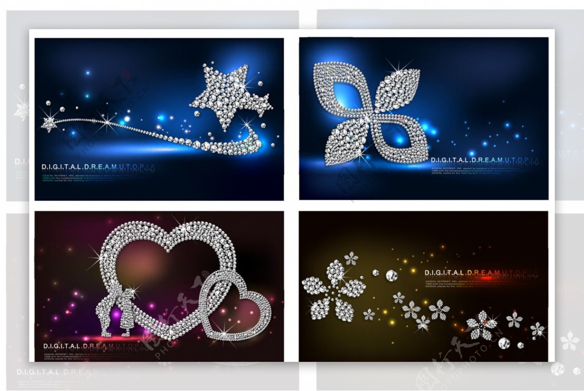 钻石背景图片素材-编号24081872-图行天下