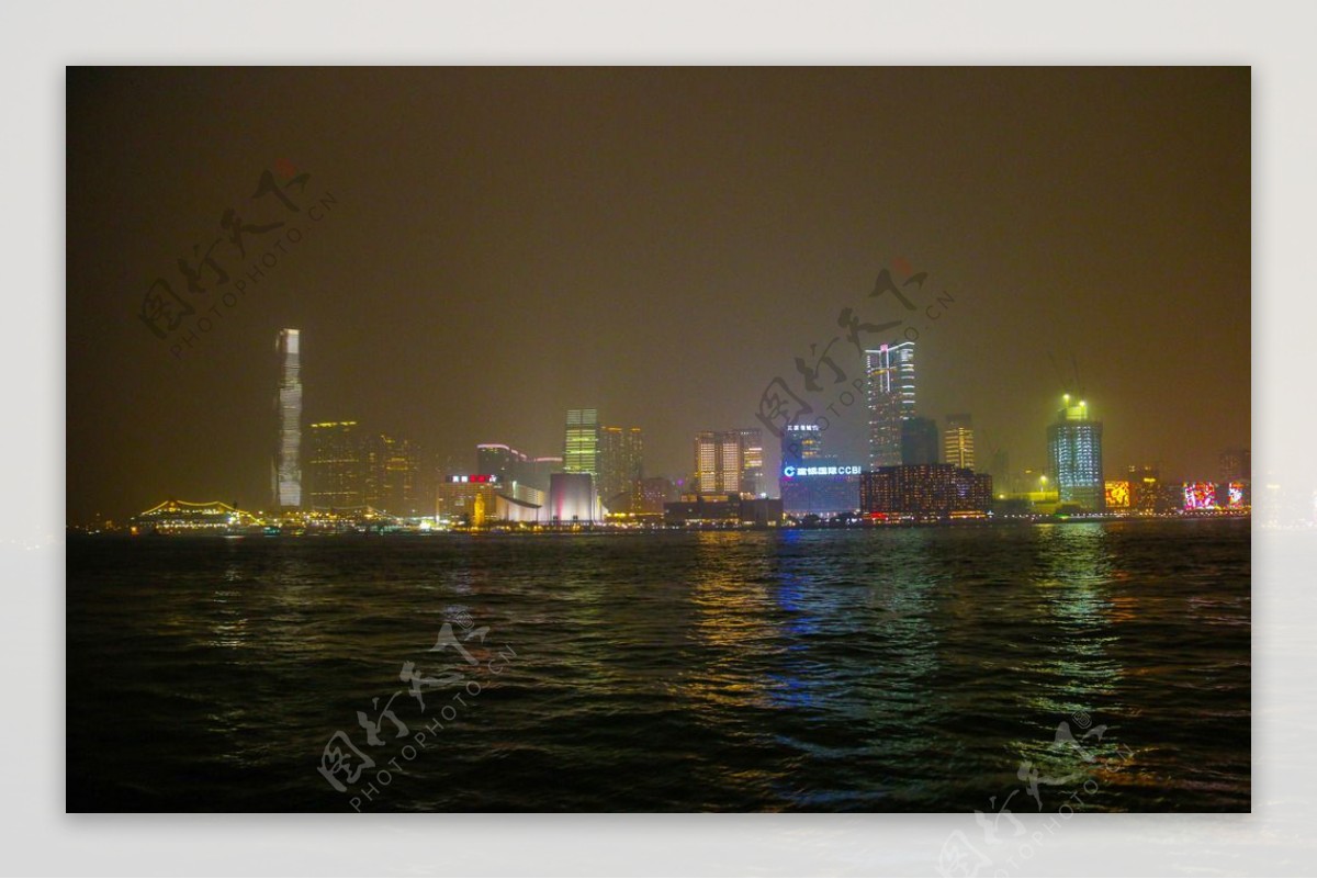 香港夜景图片素材-编号24121372-图行天下