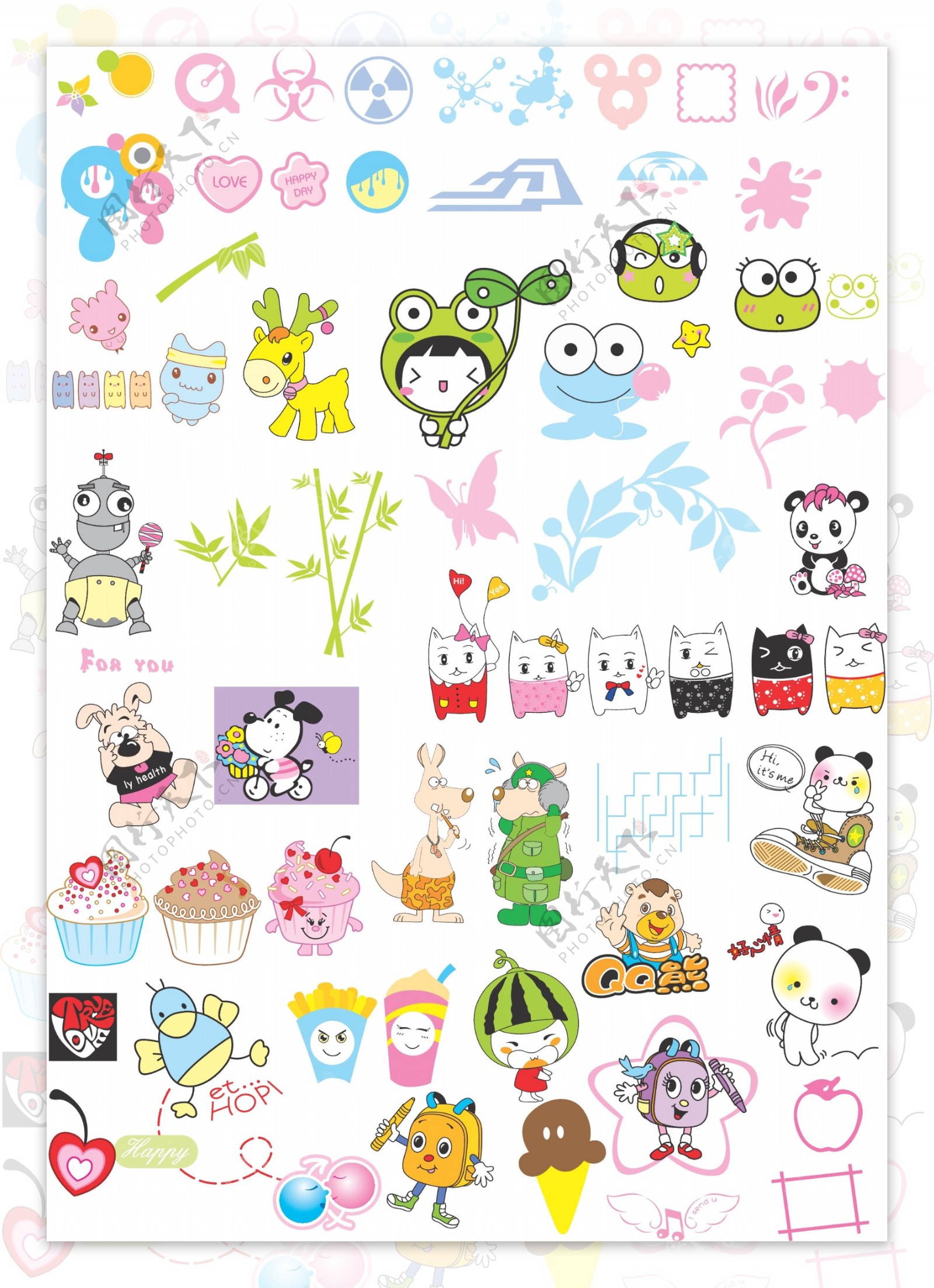 卡通图案图片素材-编号26779012-图行天下