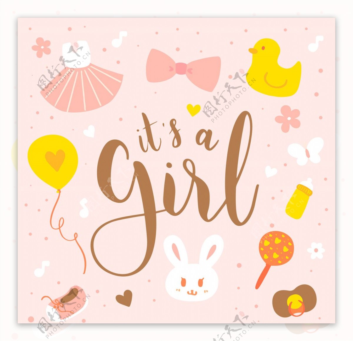 手绘婴儿用品图片素材-编号30764992-图行天下