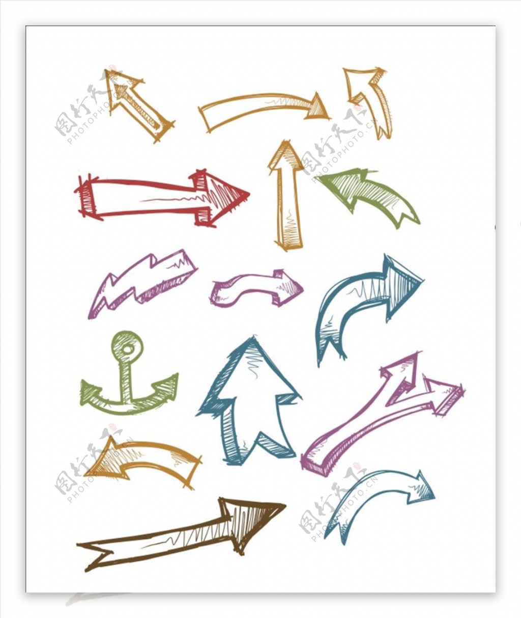 矢量箭头图片素材-编号36640212-图行天下